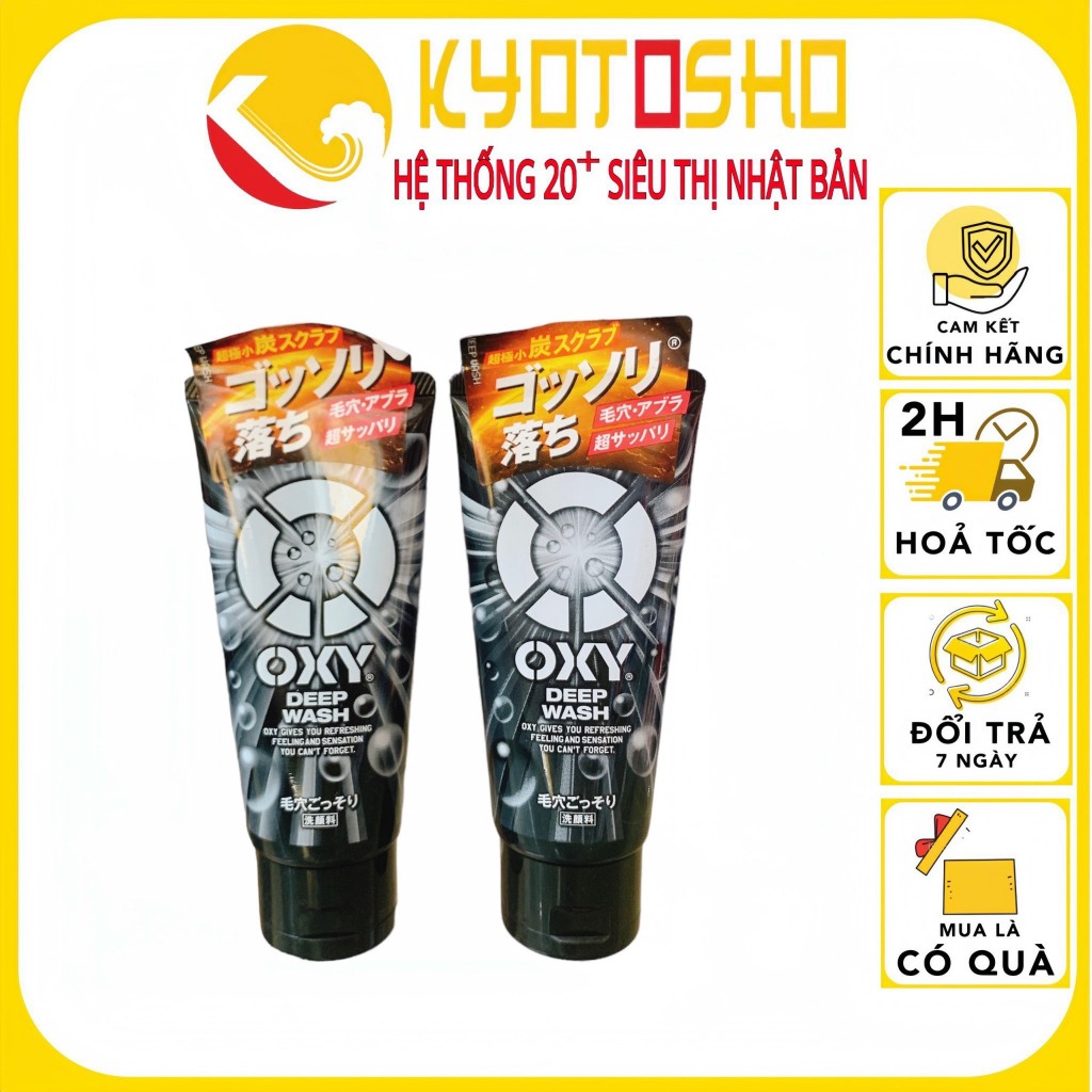 Sữa rửa mặt Oxy đen 130g | Shopee Việt Nam
