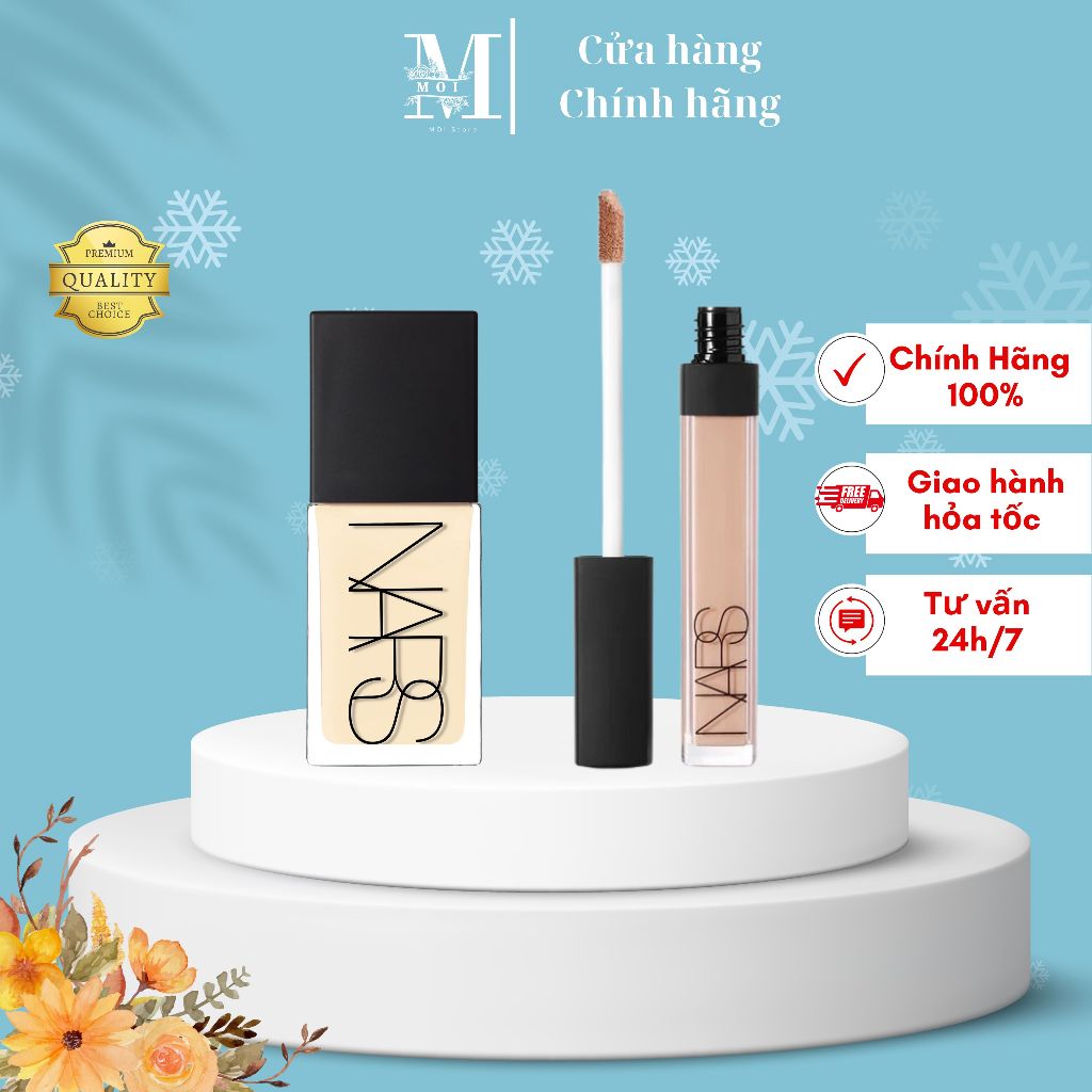 Kem nền Nars , Phấn Phủ nén Nars limited, Che Khuyết Điểm Nars, MOI ...