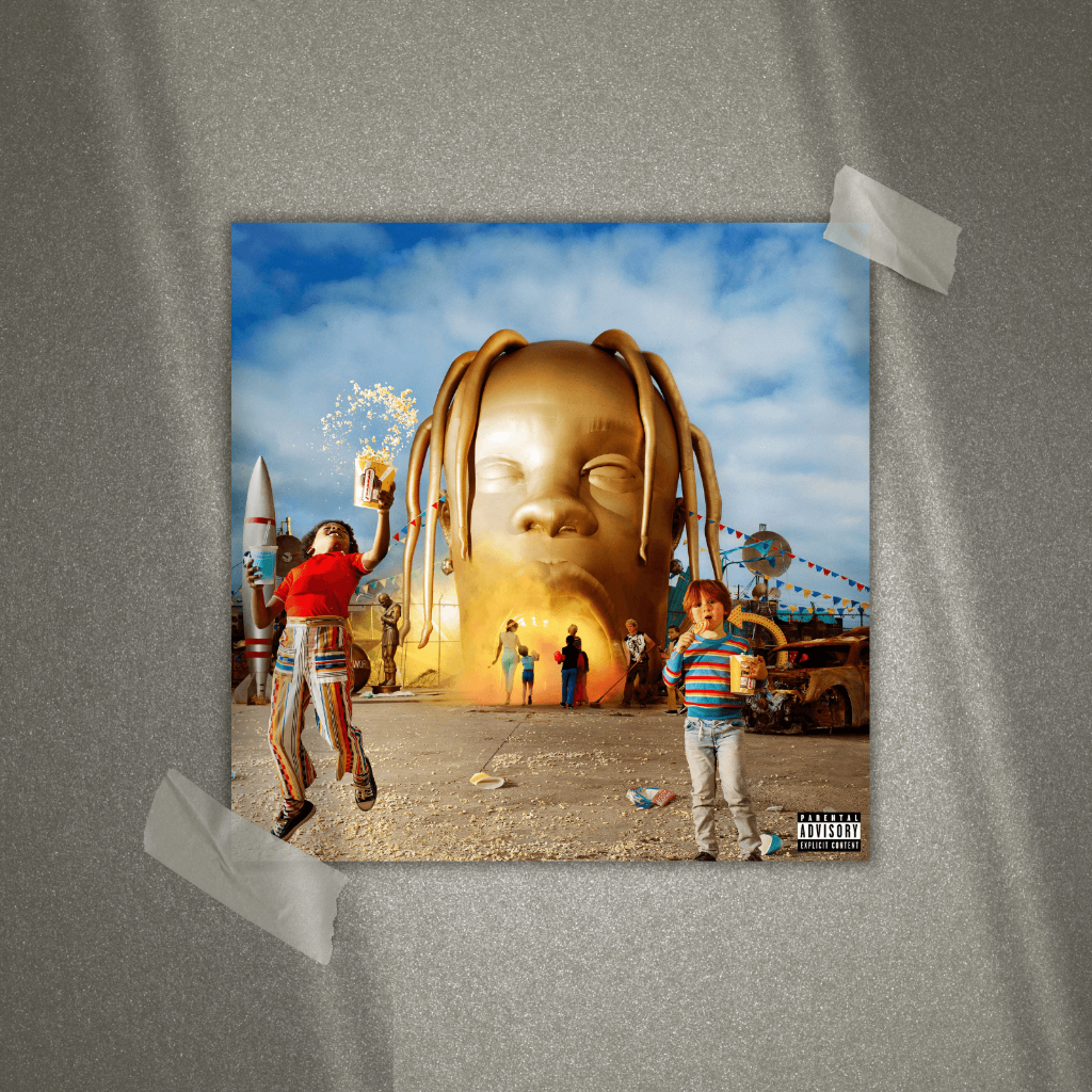 Poster album của Travis Scott, áp phích dán tường Cactus Jac album ...