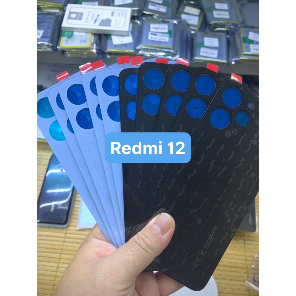 Miếng nắp lưng zin xiaomi redmi 12 (4G) / Note 12R (5G) | Shopee Việt Nam