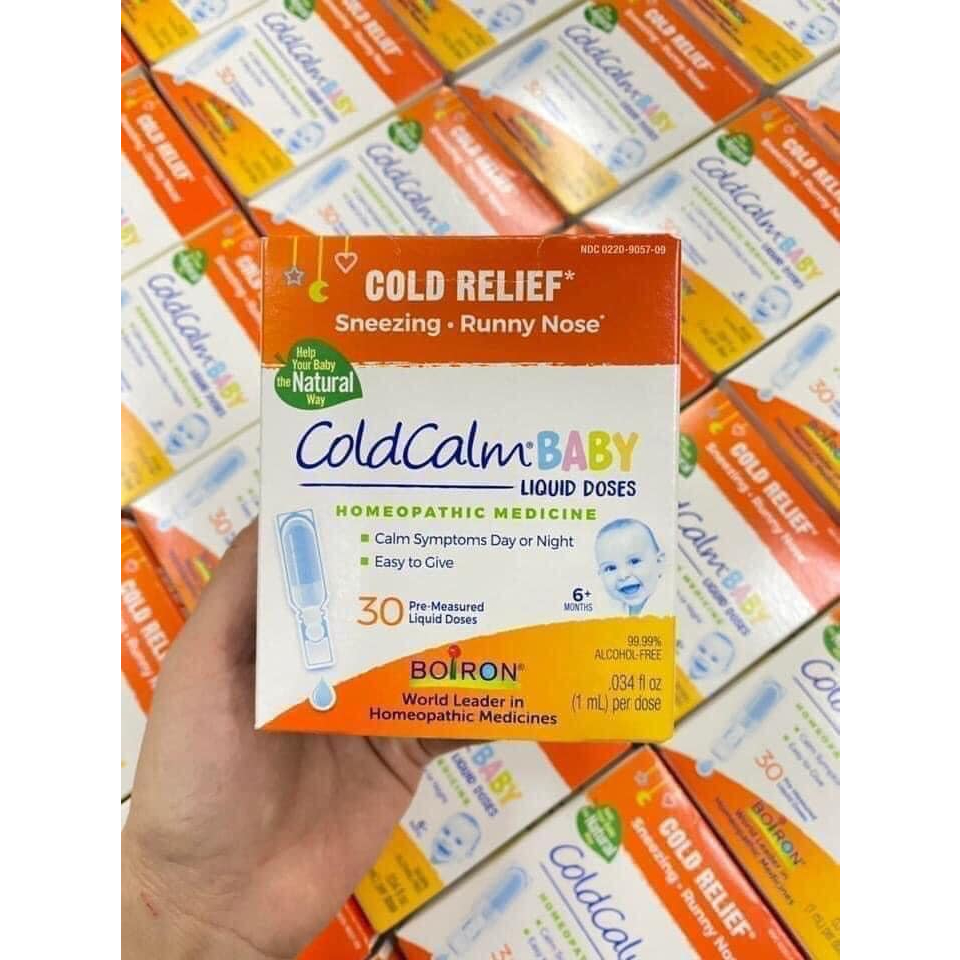 Muối uống vi lượng đồng căn Boizon Coldcalm Mỹ hộp 30 gói | Shopee Việt Nam