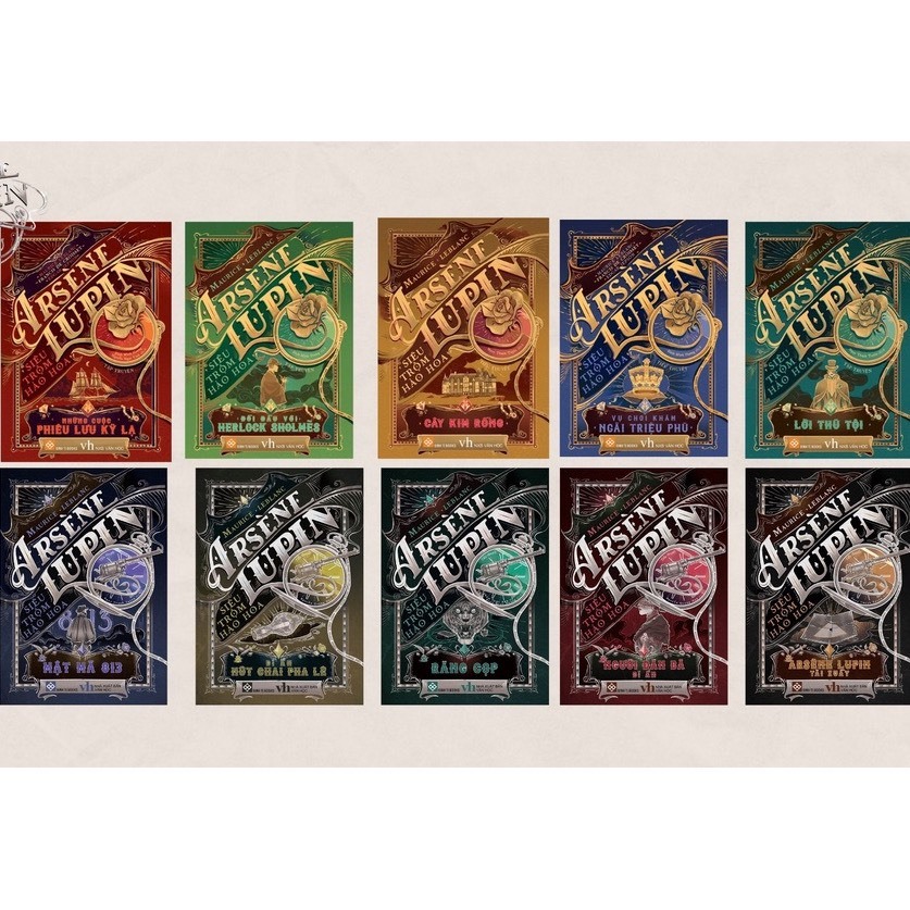 Sách - Arsène Lupin - Siêu trộm hào hoa ( nhiều tập ) | Shopee Việt Nam