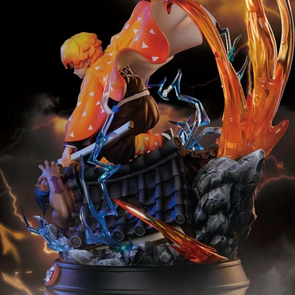 Mô hình kimetsu no yaiba zenitsu Demon Slayer Zenitsu Figure trang trí ...