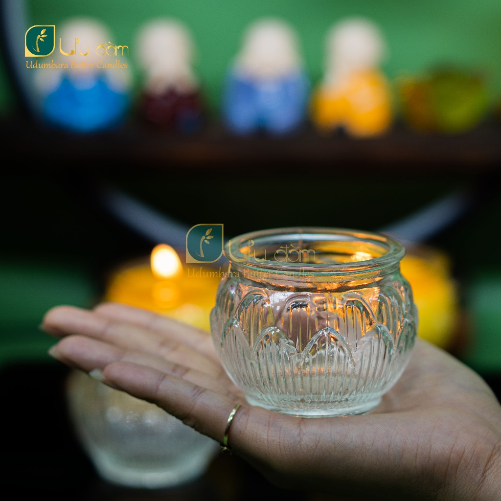 Ly Sen Tròn, ly làm nến, hộp 6 ly - Nến Ưu Đàm | Shopee Việt Nam