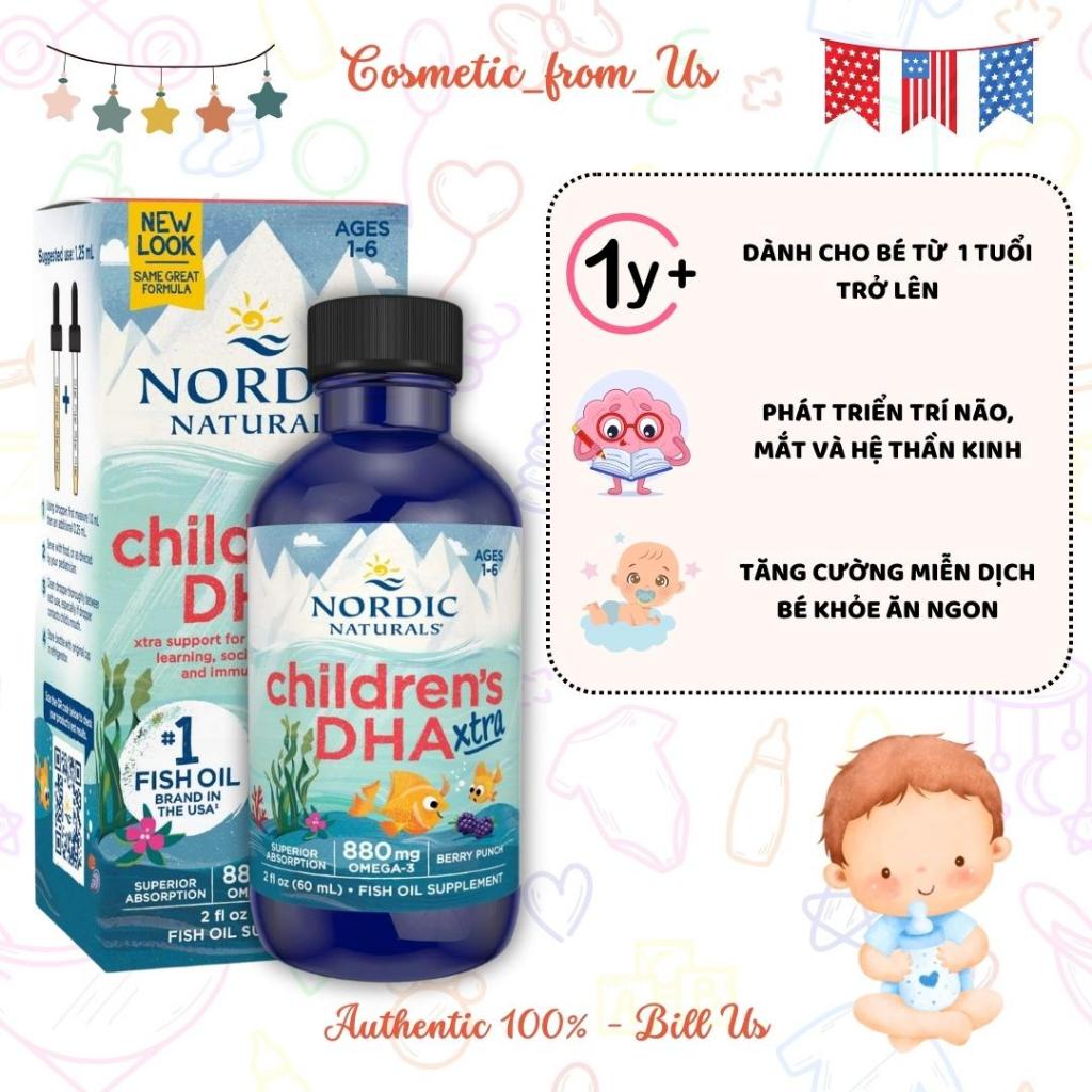 [Hoả tốc SG] Siro bổ sung DHA cho bé thông minh, sáng tạo Nordic ...