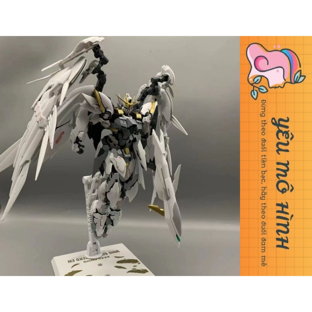 Gundam MG HiRM High Resolution Wing Zero [GREY VER] (MJH) Tặng kèm Base ...