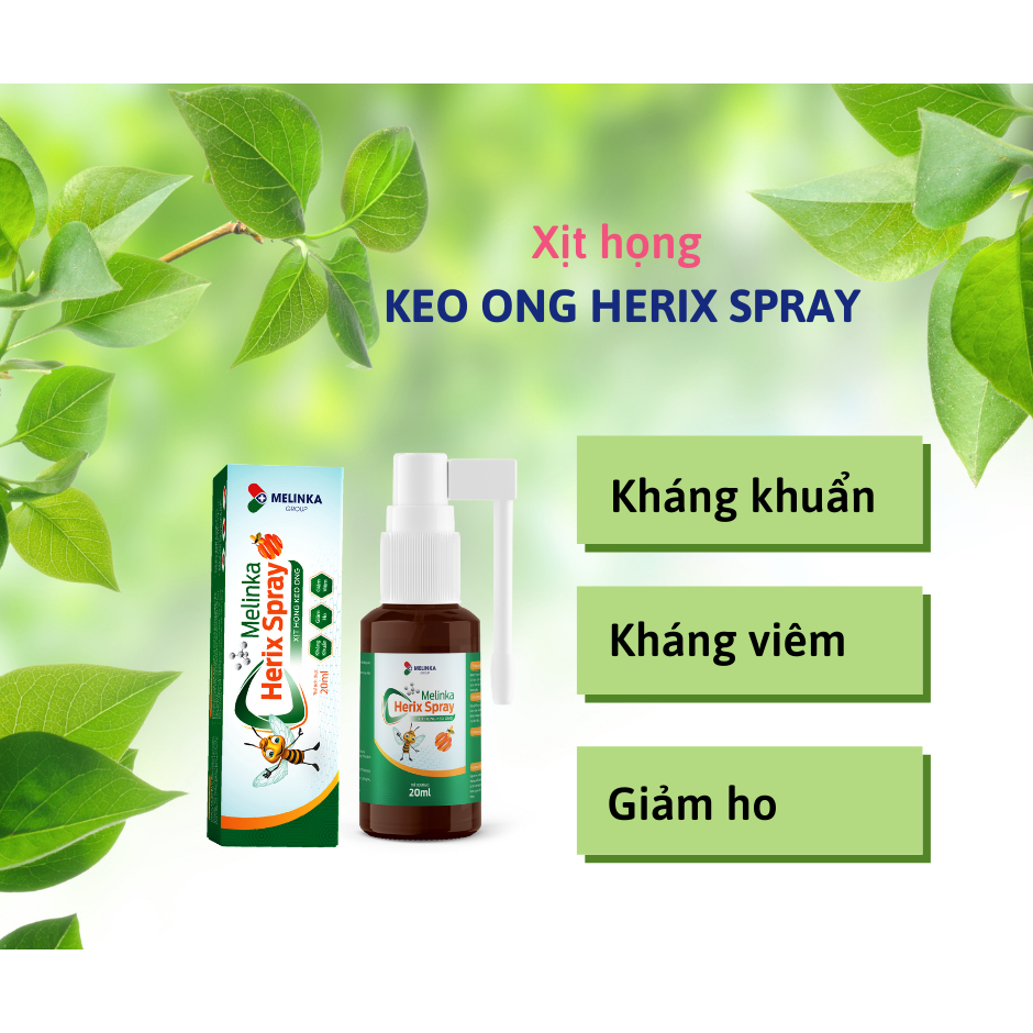 Xịt keo ong Herix Spray Lọ*20ml | Shopee Việt Nam