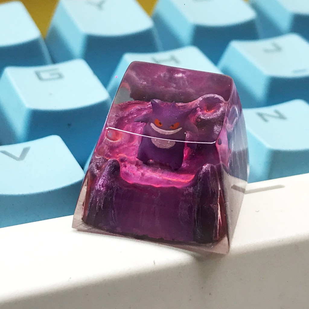 Gengar keycap, Pokemon keycap, Casting SA Keycap R4, Cherry MX keycap ...