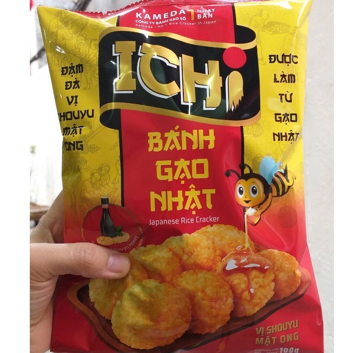 Bánh Gạo Nhật Ichi Vị Shouyu Mật Ong Gói 100g/180g | Shopee Việt Nam