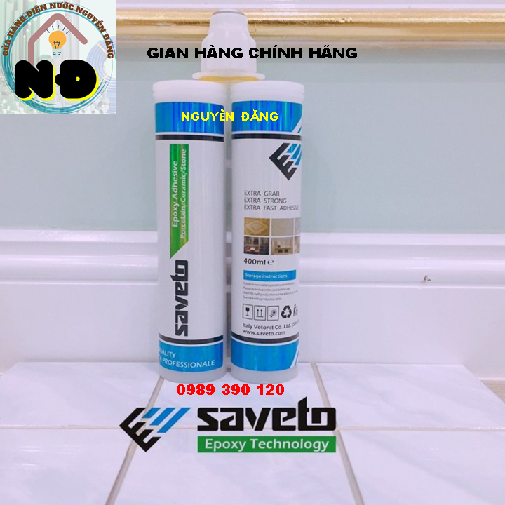 Keo chít mạch gạch Saveto, keo chà ron Saveto (Chống Thấm - Bụi Bẩn ...