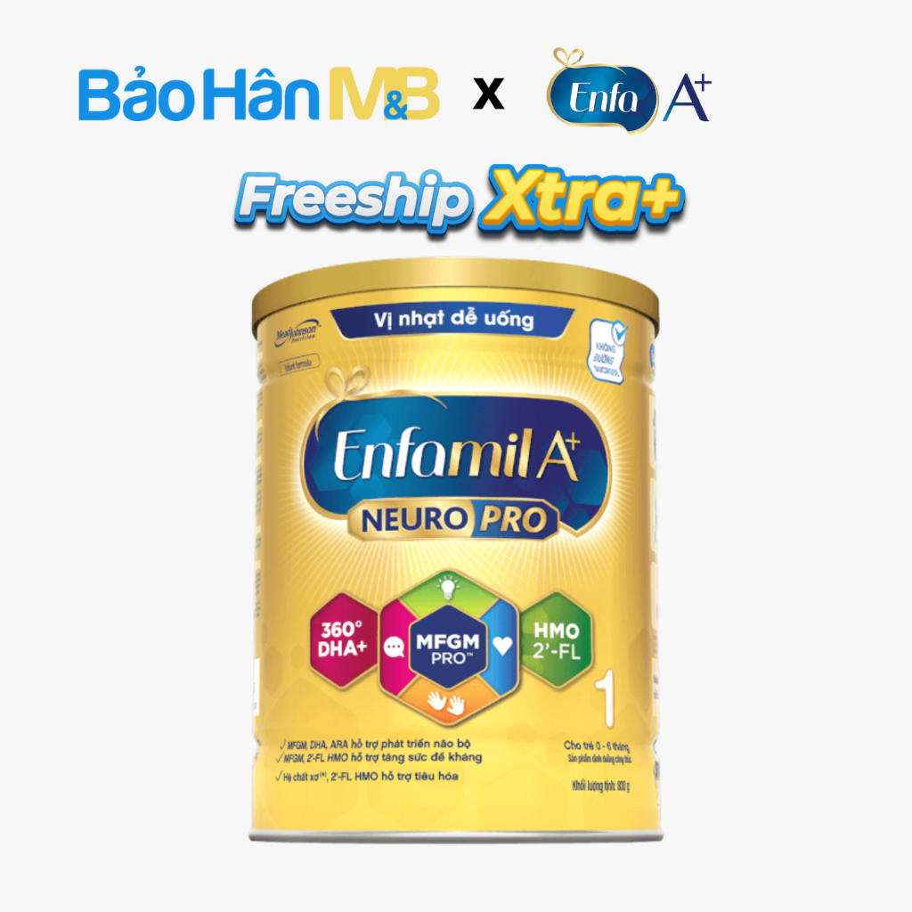 Sữa Enfamil A+ NEURO PRO số 1 chính hãng Enfa lon 400g ,830g - Date mới ...