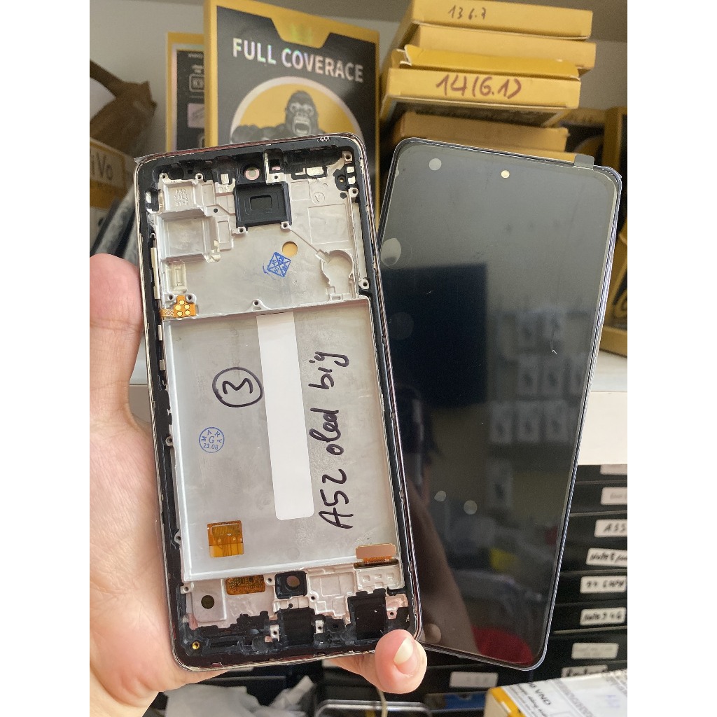 Màn Hình Samsung Galaxy A52 4G 2021 / A525 / A52 5G / A52S / A526 / A528 - OLED 2 IC Liền Khung ...
