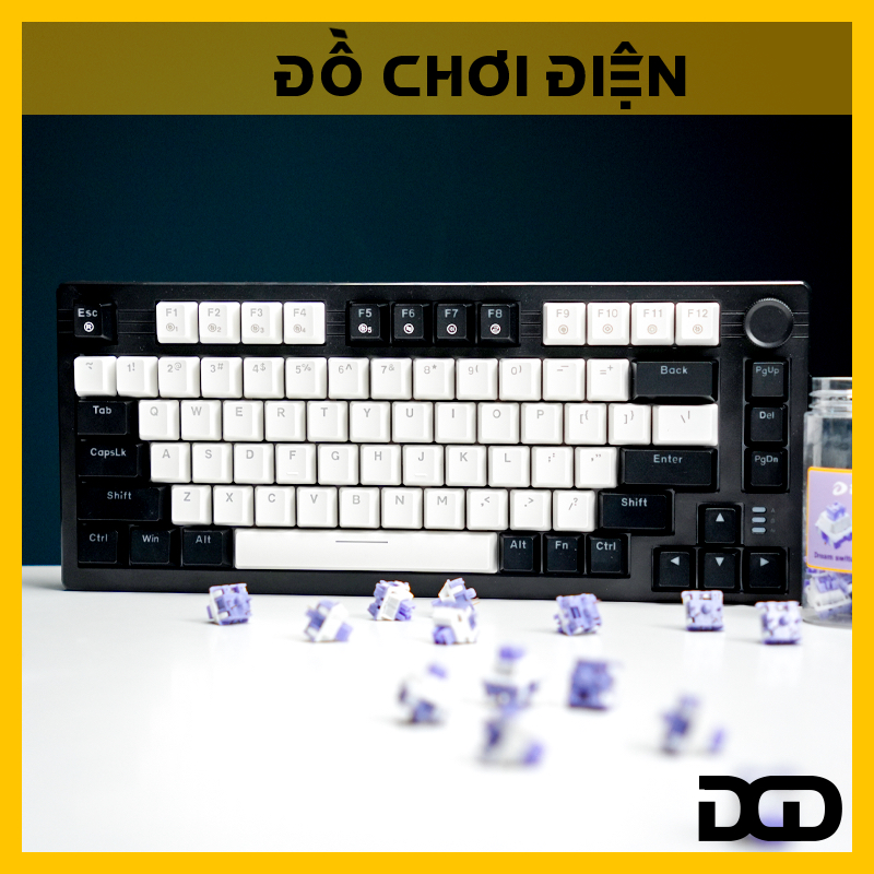 Bàn phím cơ Gaming DAREU EK75/EK75 PRO (RGB strip, DareU DREAM switch ...