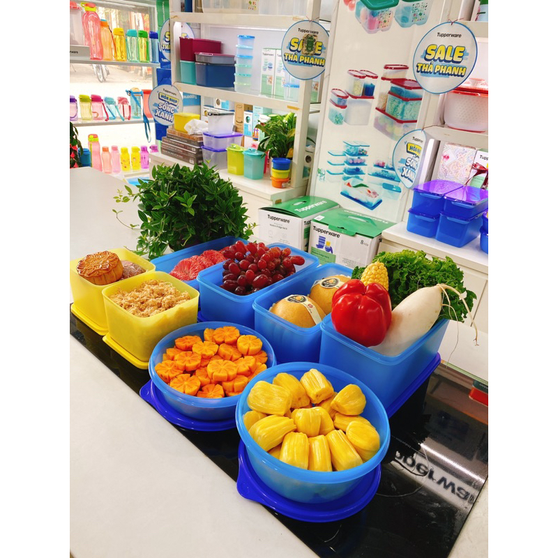 Bộ 8 hộp trữ mát Modern Fridge Tupperware chính hãng | Shopee Việt Nam