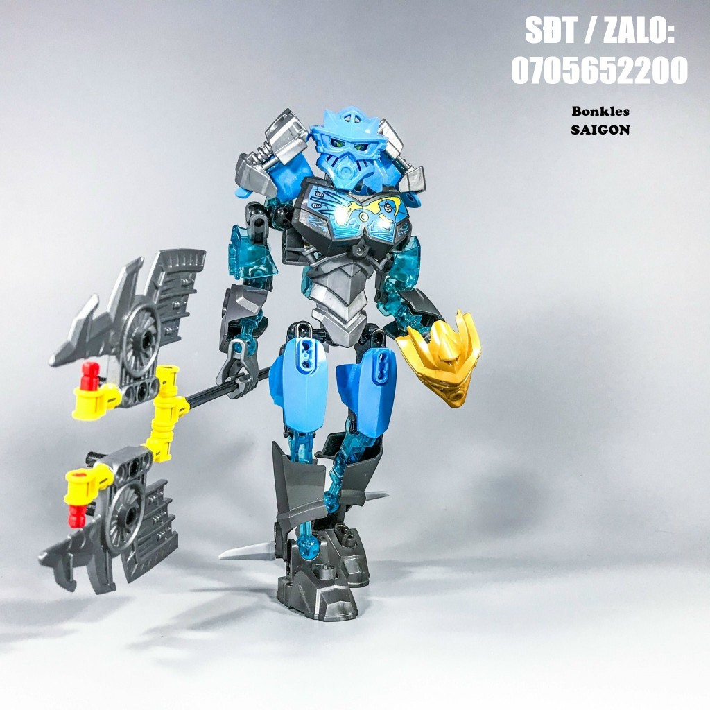 Đồ Chơi Mô Hình Vintage lắp ráp LEGO Bionicle Masters 70786 Gali Master ...