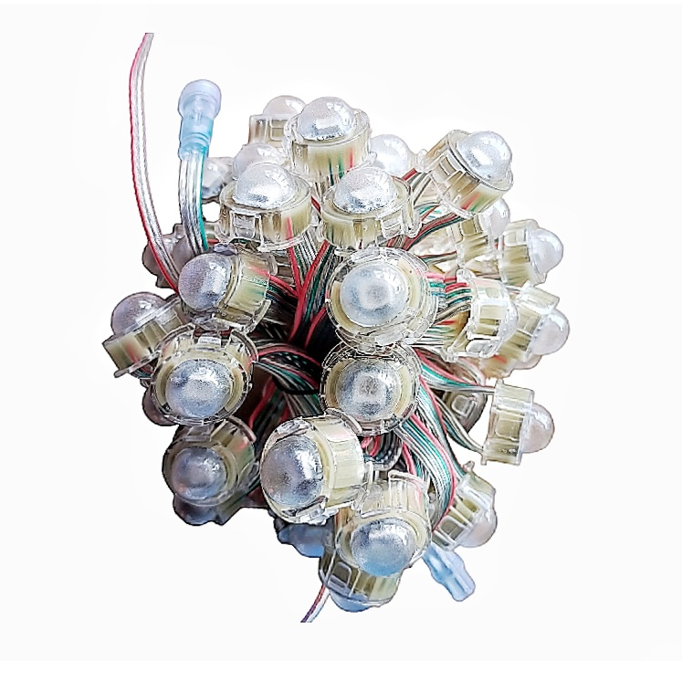 DÂY LED F20 FULL MÀU IC 8208 TỰ CHẠY HIỆU ỨNG KHÔNG CẦN MẠCH ĐIỀU KHIỂN ...