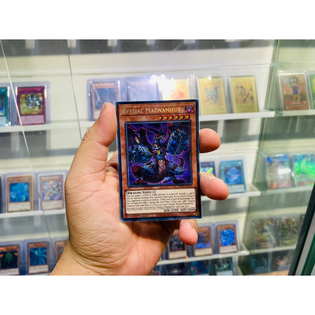 Thẻ bài Yugioh Mã MP23-EN157 - Bystial Magnamhut - Prismatic Secret Rare - 1st Edition | Shopee ...