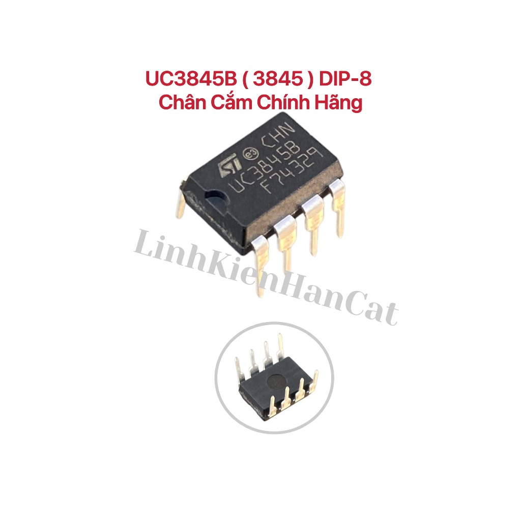 UC3845B ( 3845 ) DIP-8 Chân Cắm Chính Hãng | Shopee Việt Nam
