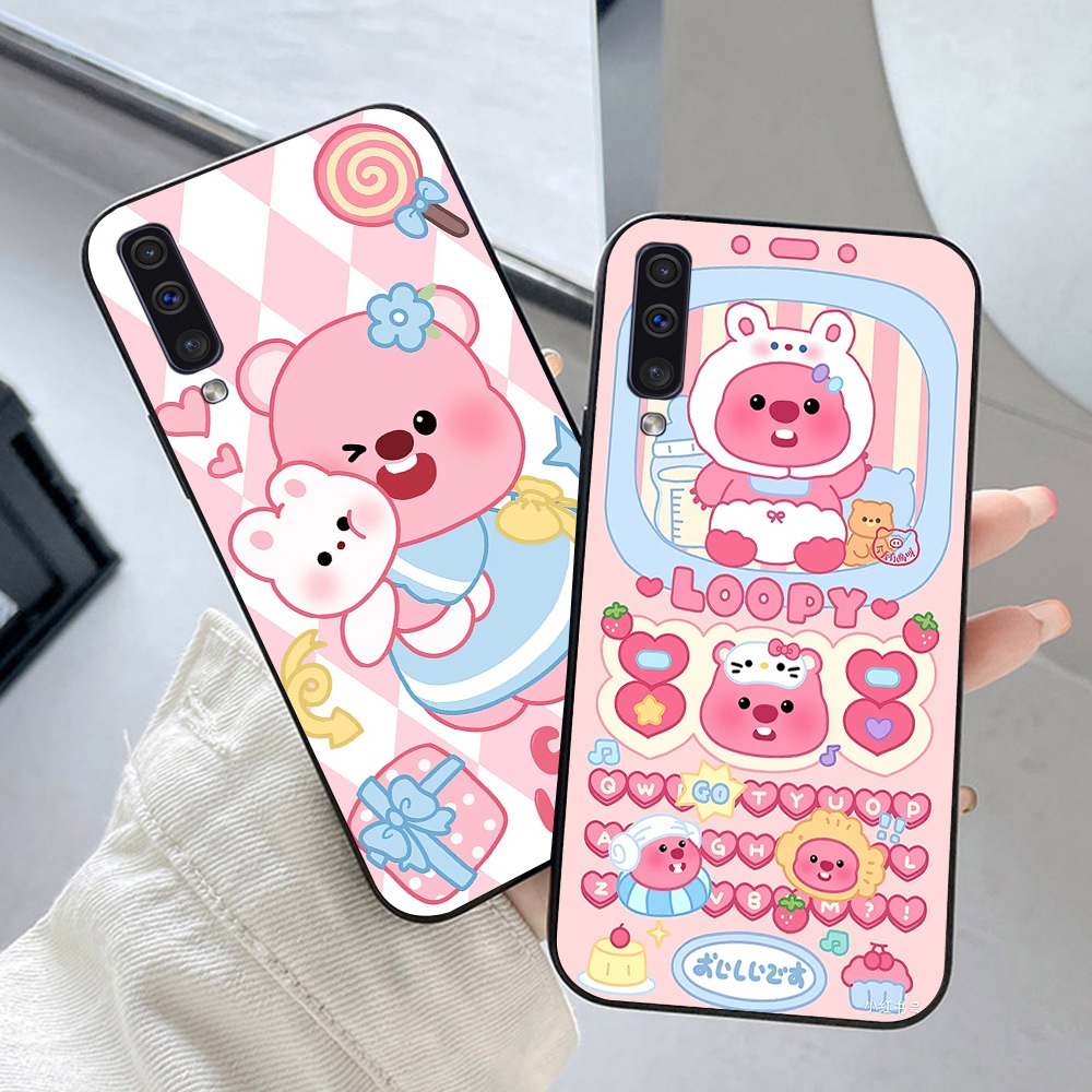 Ốp lưng Samsung a30s / ss a50 / ss a50s / ss a70 / a70s in hình loopy super cute hồng | Shopee ...