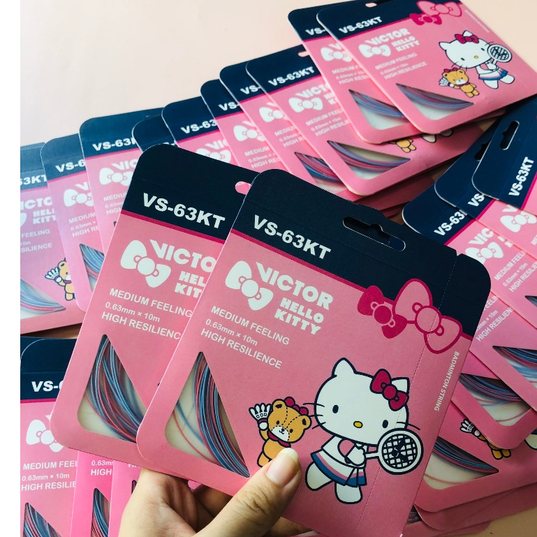 Dây Cước Căng Vợt Victor Hello Kitty VS-KT63 | Shopee Việt Nam