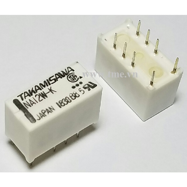 NA12W-K Relay 12V 2 Form C (DPDT) | Shopee Việt Nam