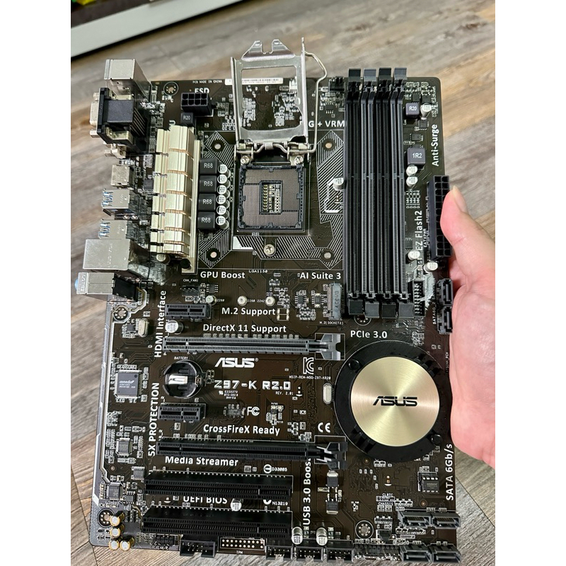 Main Asus Z97-K R2.0 socket 1150 + FE sử dụng cho i3,i5,i7,xeon ...