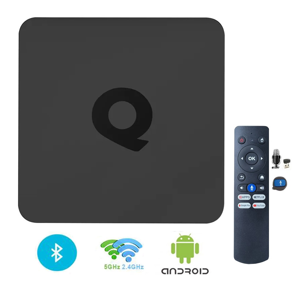 Smart box android tv Q mới có điều khiển giọng nói tiếng việt hỗ trợ ...