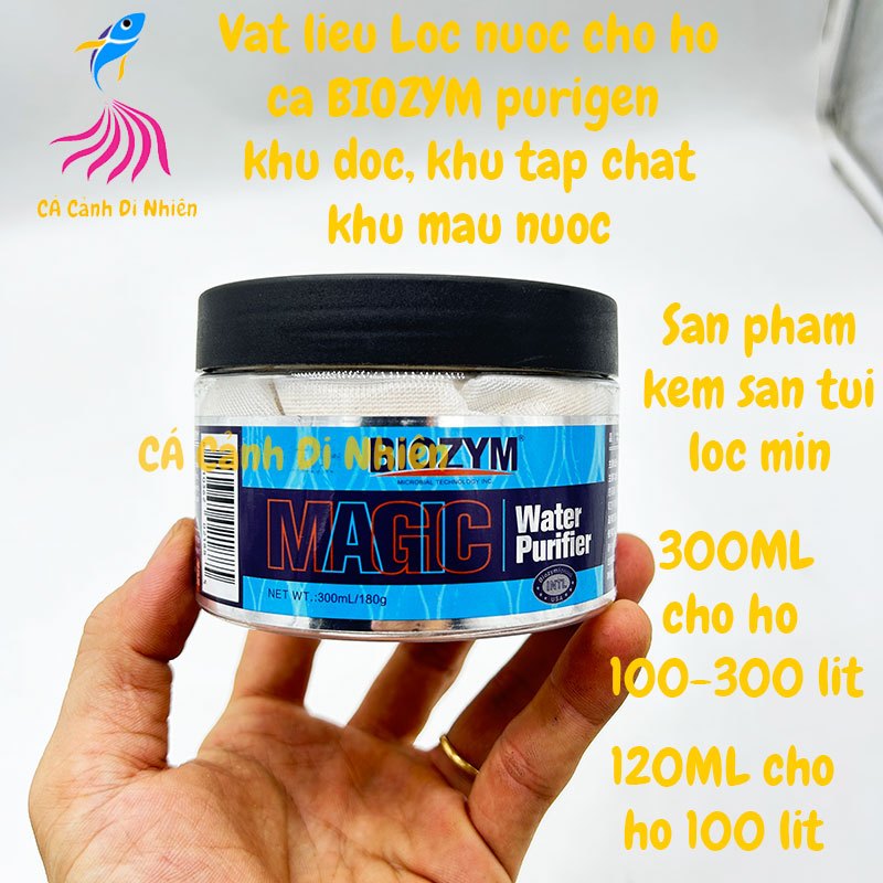 Vật Liệu Lọc BIOZYM Purigen MAGIC WATER Purifier hấp thụ tạp chất khử ...