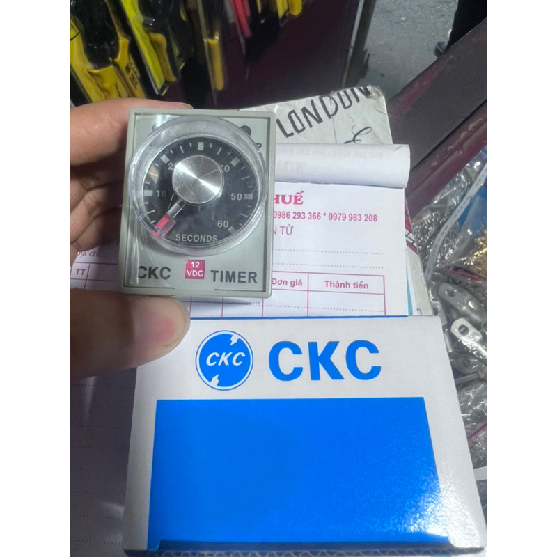 Đồng Hồ Thời Gian Time CKC 60s-12v AH3-3 | Shopee Việt Nam
