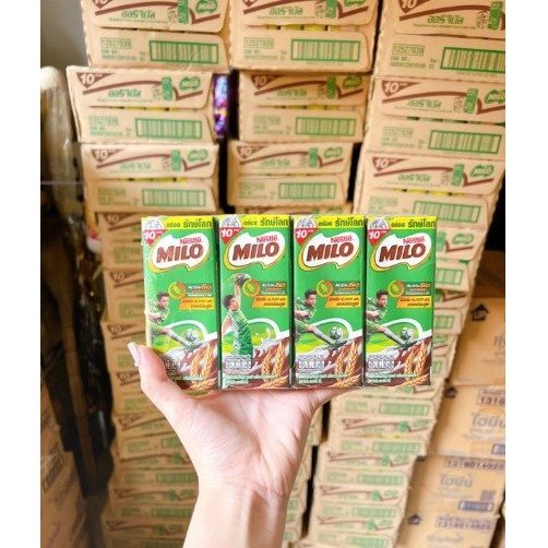 Sữa milo lúa mạch 180ml vỉ 4( có đường/ ít đường/milo Thái lan ...