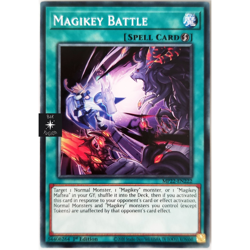 [BaK Yugioh] Magikey Battle |EN| Common [Chính Hãng] | Shopee Việt Nam