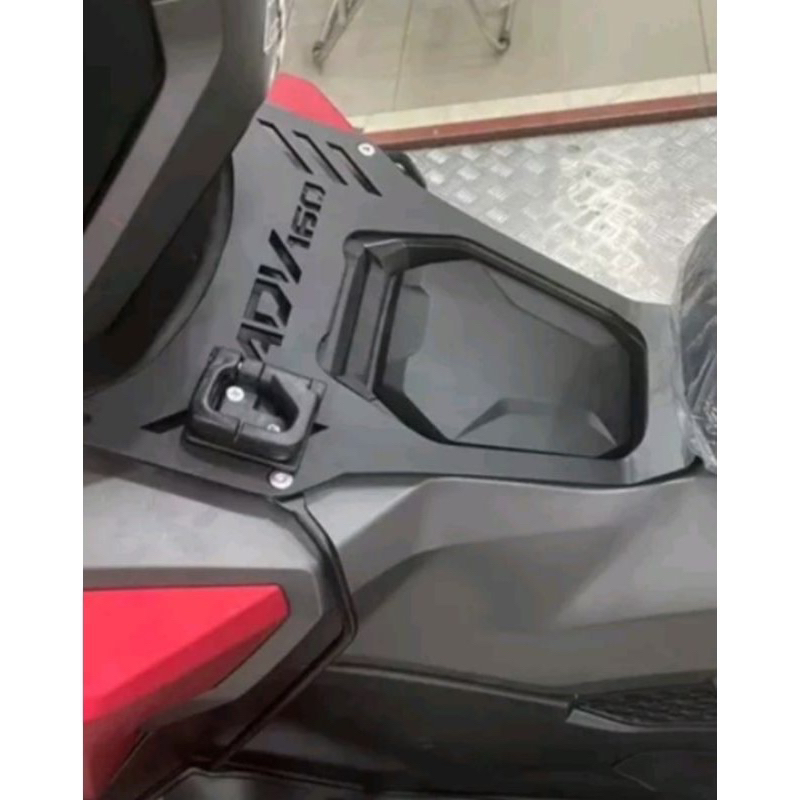 BAGA XE MÁY CHO ADV 160 (chất liệu inox đen sơn tĩnh điện) | Shopee ...