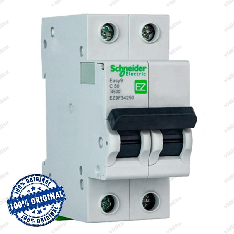 MCB EASY9 - Cầu dao / APTOMAT Tự Động Schneider 2P EZ9F34206 - EZ9F34263 | Shopee Việt Nam