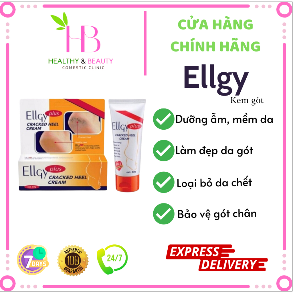 KEM THOA NỨT GÓT CHÂN ELLGY PLUS 25g | Shopee Việt Nam