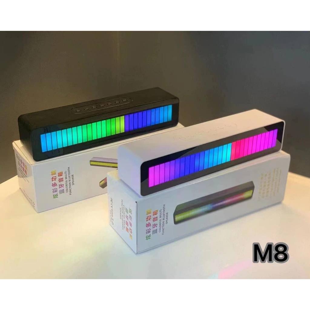 Loa Bluetooth M8 Led Nháy Theo Nhạc Siêu Chất | Pin 2400Mah | Công Suất ...