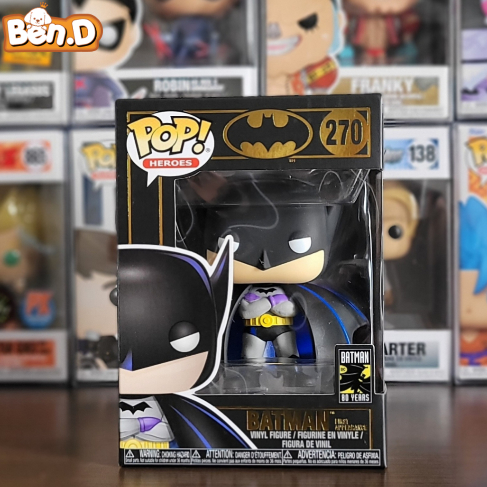 Mô hình nhân vật chính hãng Funko Pop! DC Heroes - Batman First ...