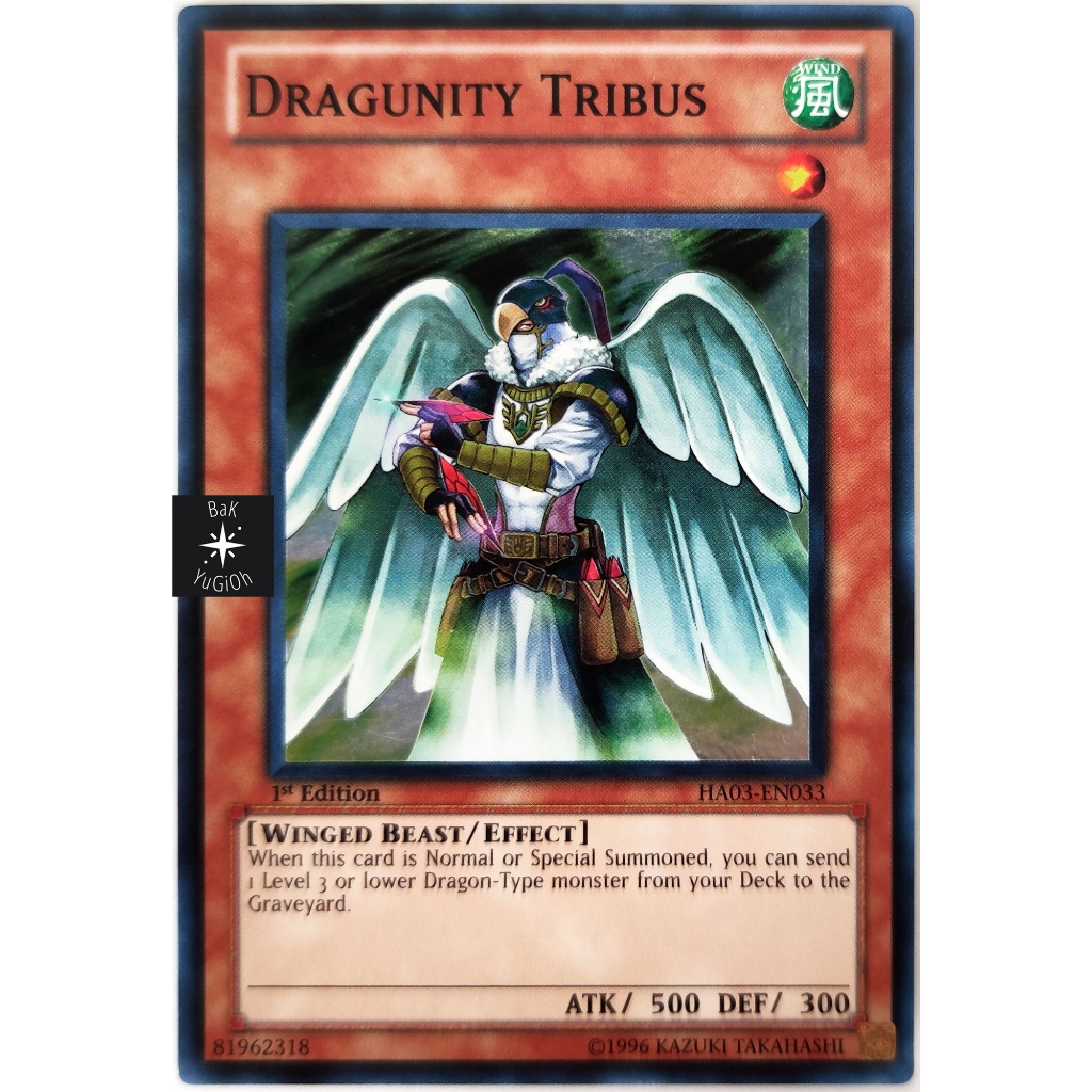 [BaK Yu-Gi-Oh!] Dragunity Tribus |EN| Super Rare [Chính Hãng] | Shopee Việt Nam