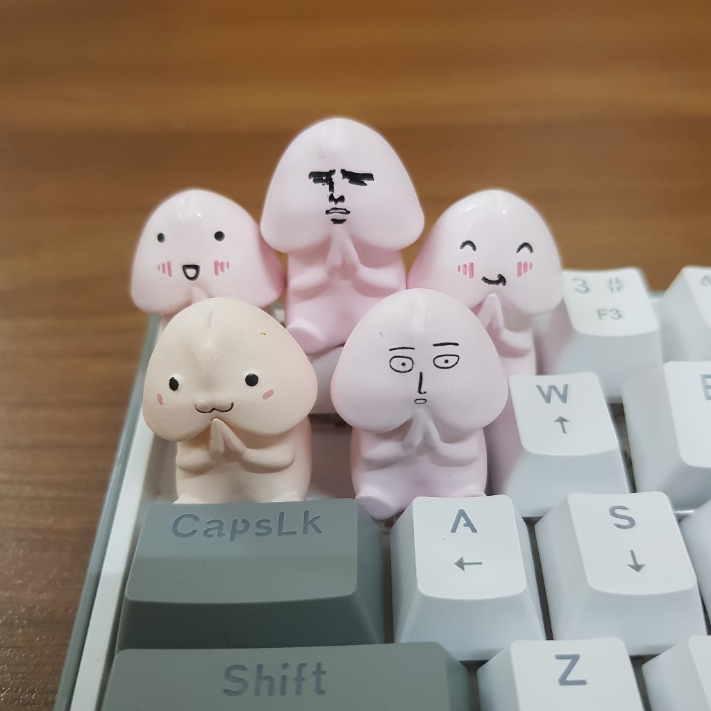 Keycap Con Ciu Artisan Handmade nút phím hàng độc kute ngộ nghĩnh con ...