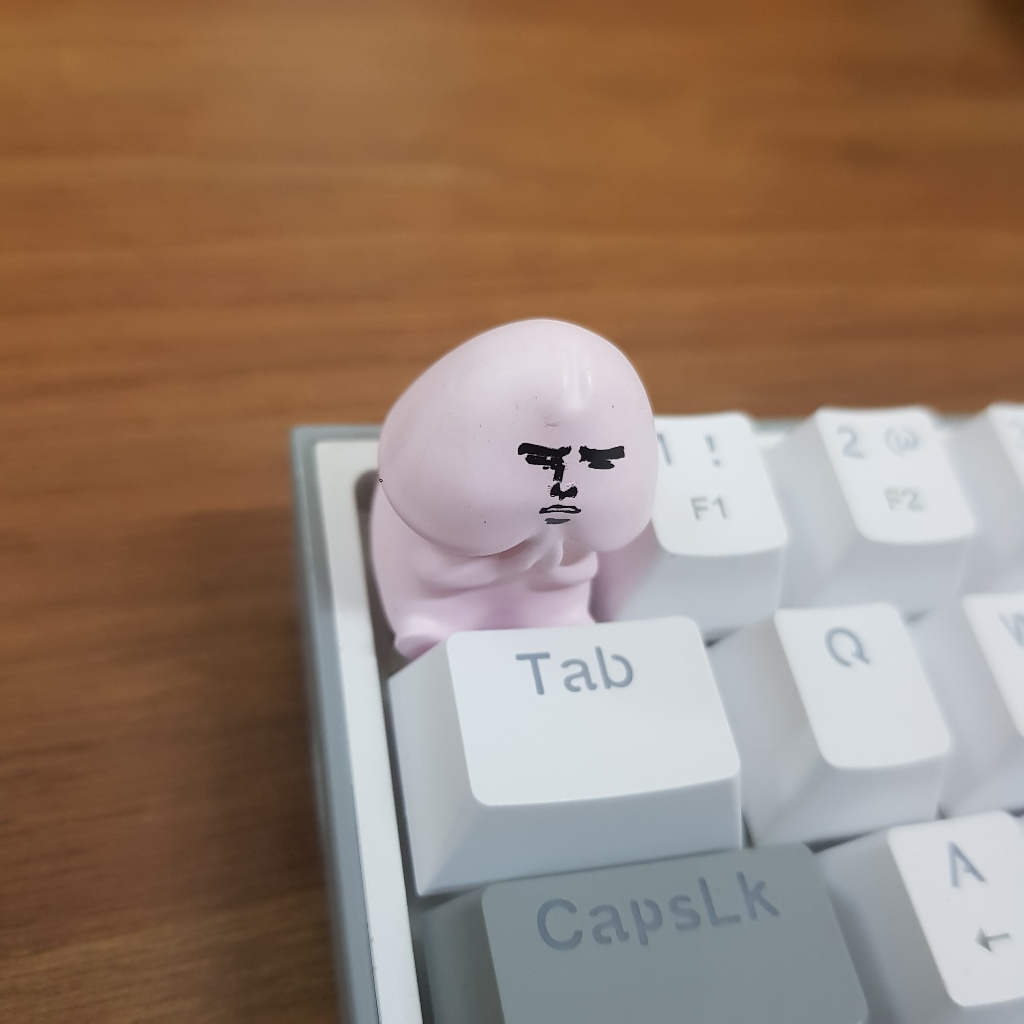 Keycap Con Ciu Artisan Handmade nút phím hàng độc kute ngộ nghĩnh con ...
