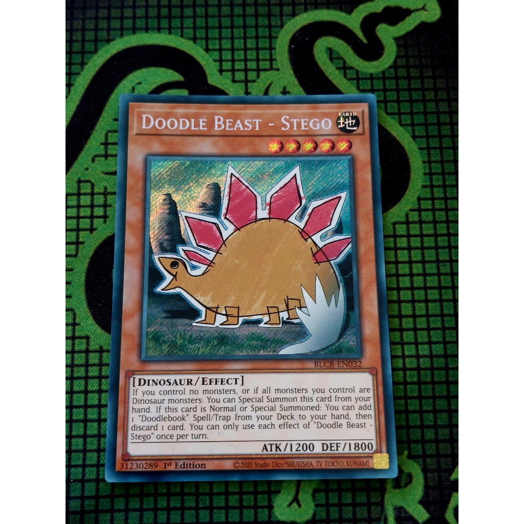[ Đỗ Lạc Shop ] Thẻ Bài Yugioh Monster Doodle Beast - Stego - BLCR ...