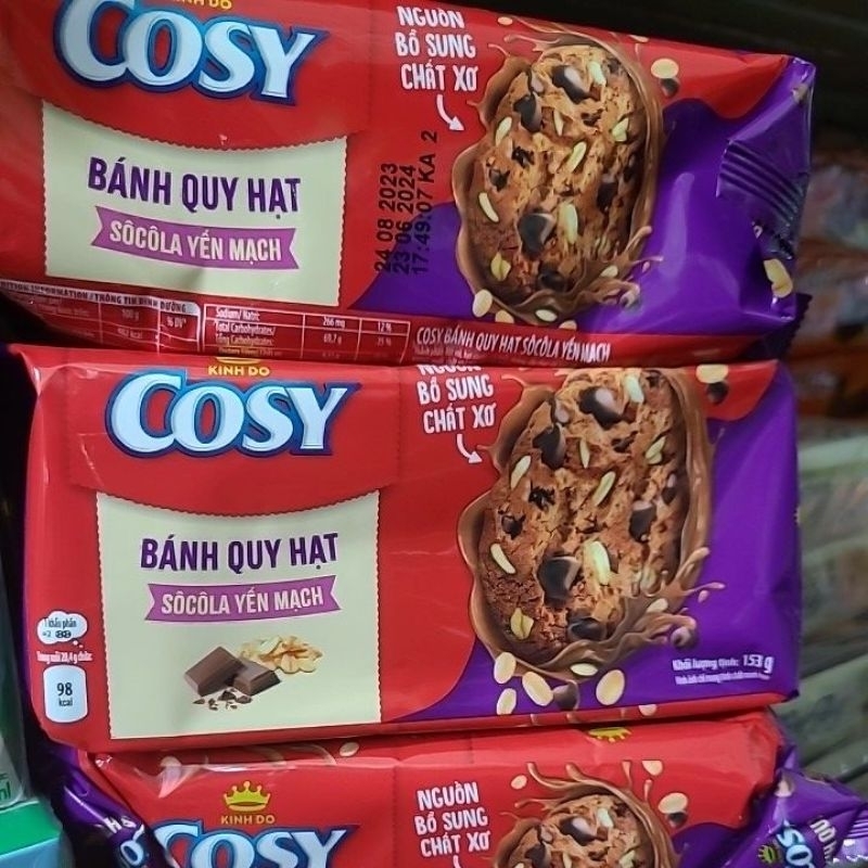 BÁNH QUY HẠT SOCOLA YẾN MẠCH COSY | Shopee Việt Nam