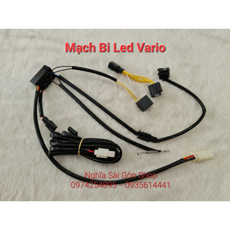 Mạch bi led Vario dùng trên nút đề rời kèm công tắc | Shopee Việt Nam