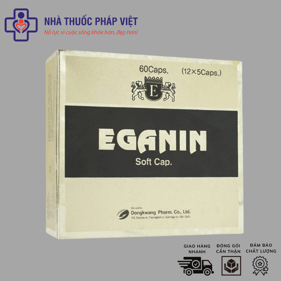 [Chính Hãng] Viên Uống Bổ Gan Eganin Plus hộp 60 viên | Shopee Việt Nam