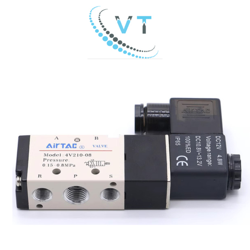 VAN ĐIỆN TỪ AIRTAC MODEL 4V210-08 | Shopee Việt Nam