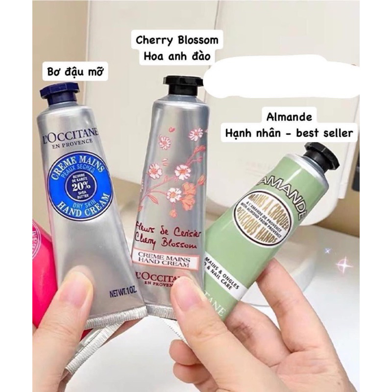 Kem Dưỡng Da Tay Loccitane 10ml | Shopee Việt Nam