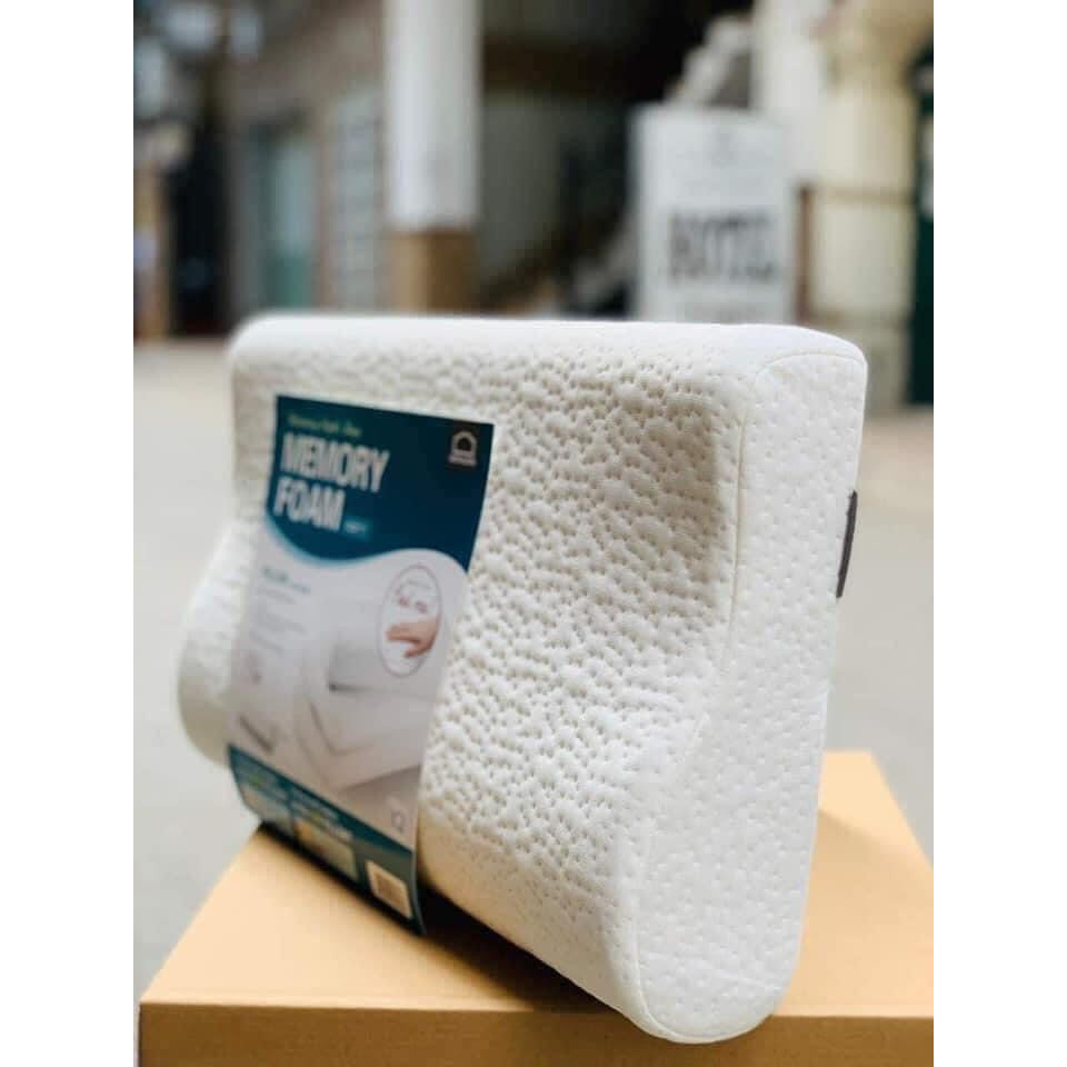 Lock&Lock gối Memory Foam 50D hình cong HLW111 cho giấc ngủ ngon và sâu ...