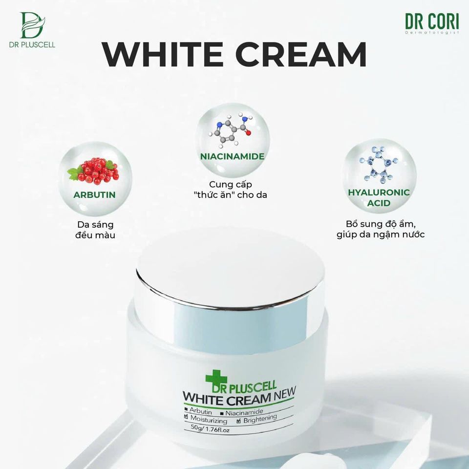 Kem Dưỡng Trắng Dr Plus Cell – Dr Pluscell White Cream 50ml | Shopee ...
