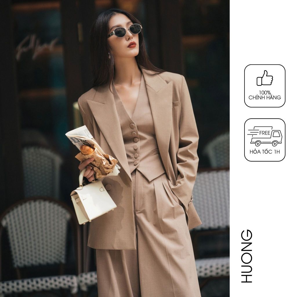 Áo vest Elini Vest HUONG BOUTIQUE HBVEST242 | Shopee Việt Nam