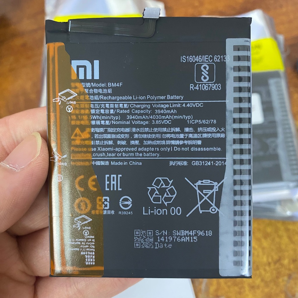 PI.n Xiaomi Mi CC9 / CC9E / Mi A3 (BM4F) 4030mAH loại AA bao test đổi ...