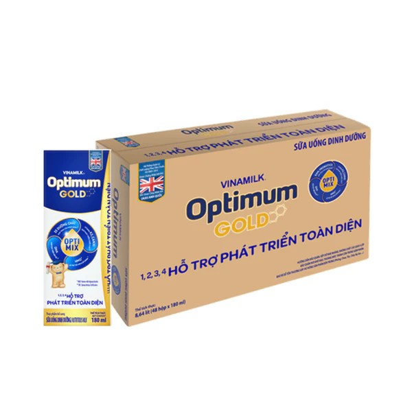 Lốc 4 Hộp Sữa Pha Sẵn Optimum Gold 110ml | Shopee Việt Nam